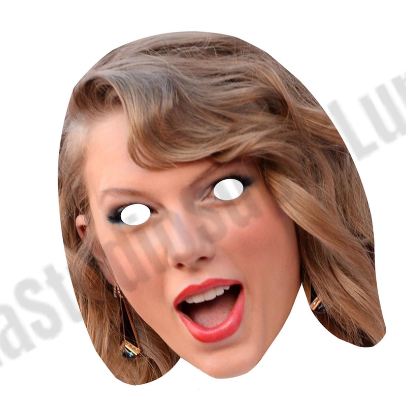 Celebrity Face Mask - Etsy