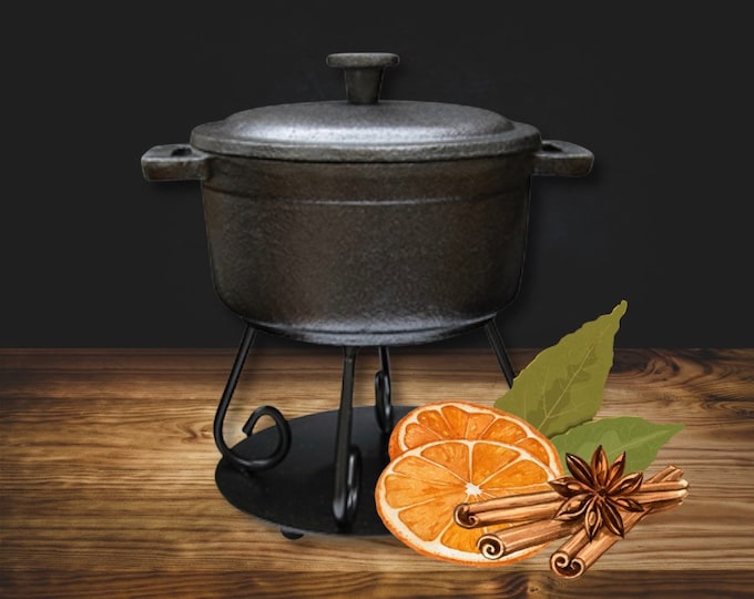 Simmer Pot, Mini Cauldron, Wax Burner, Simmering Pot, Cauldron - Etsy