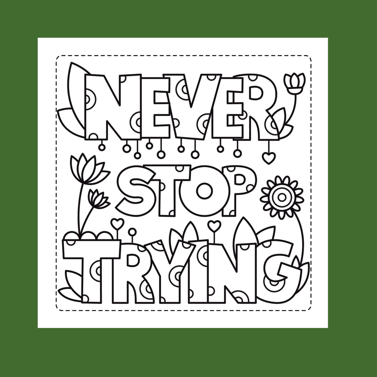 20 Printable Kids Inspiration Coloring Pages Kids Motivational Coloring ...