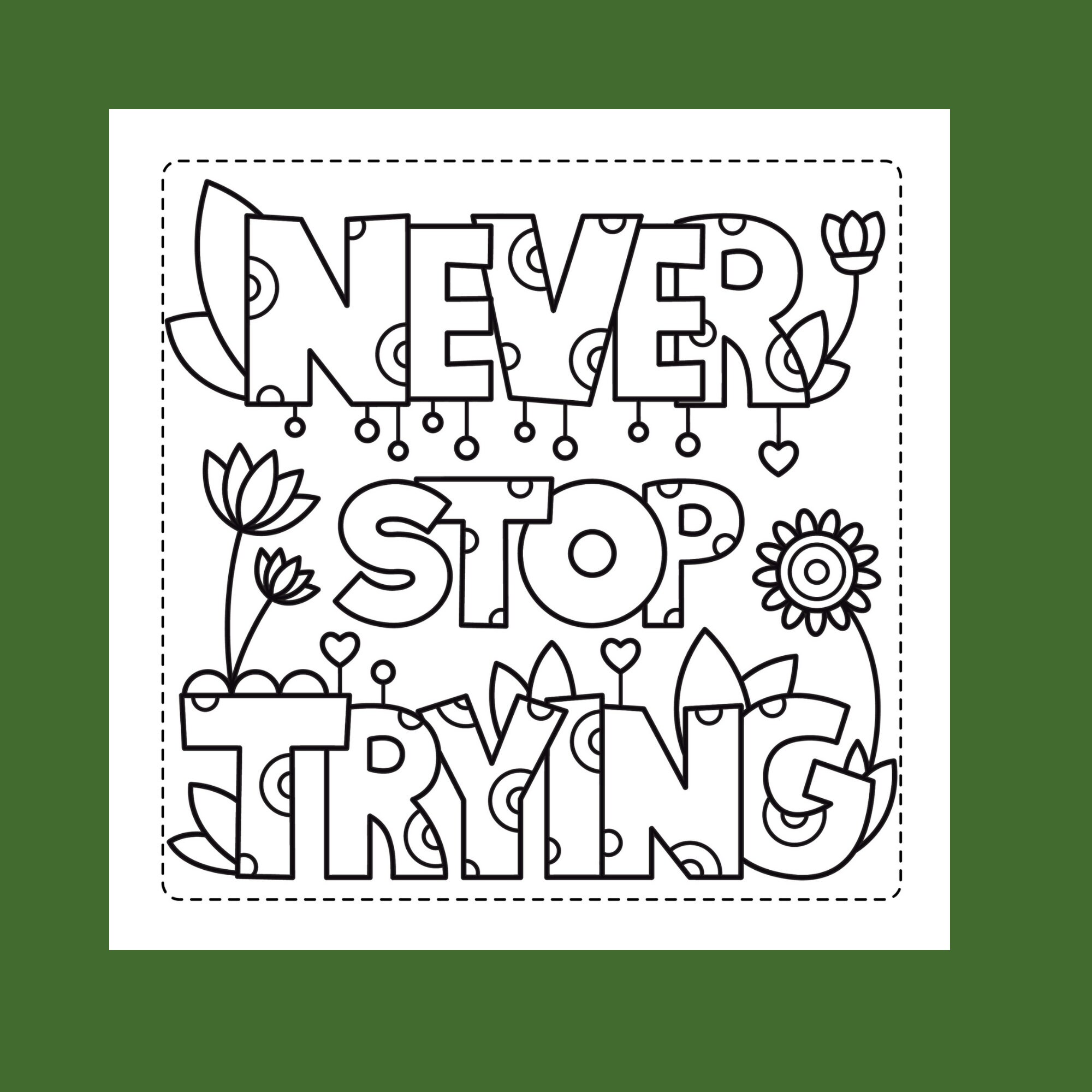 20 Printable Kids Inspiration Coloring Pages Kids Motivational Coloring ...