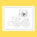 20 Printable Construction Vehicles Coloring Pages| Construction ...