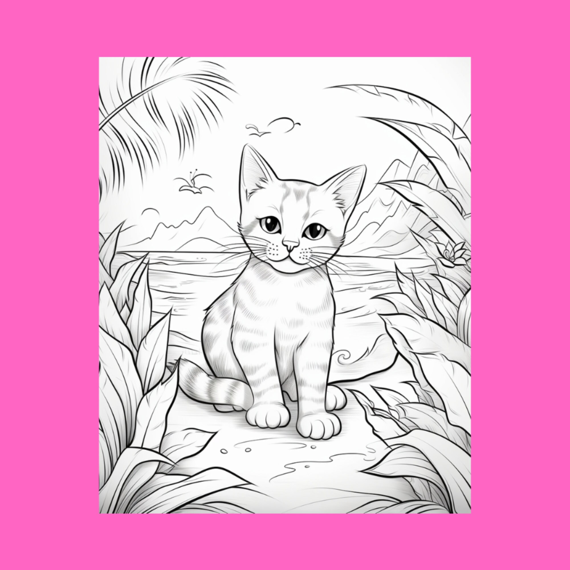 25 Printable Cat Coloring Pages Kitten Coloring Pages Coloring Pages ...