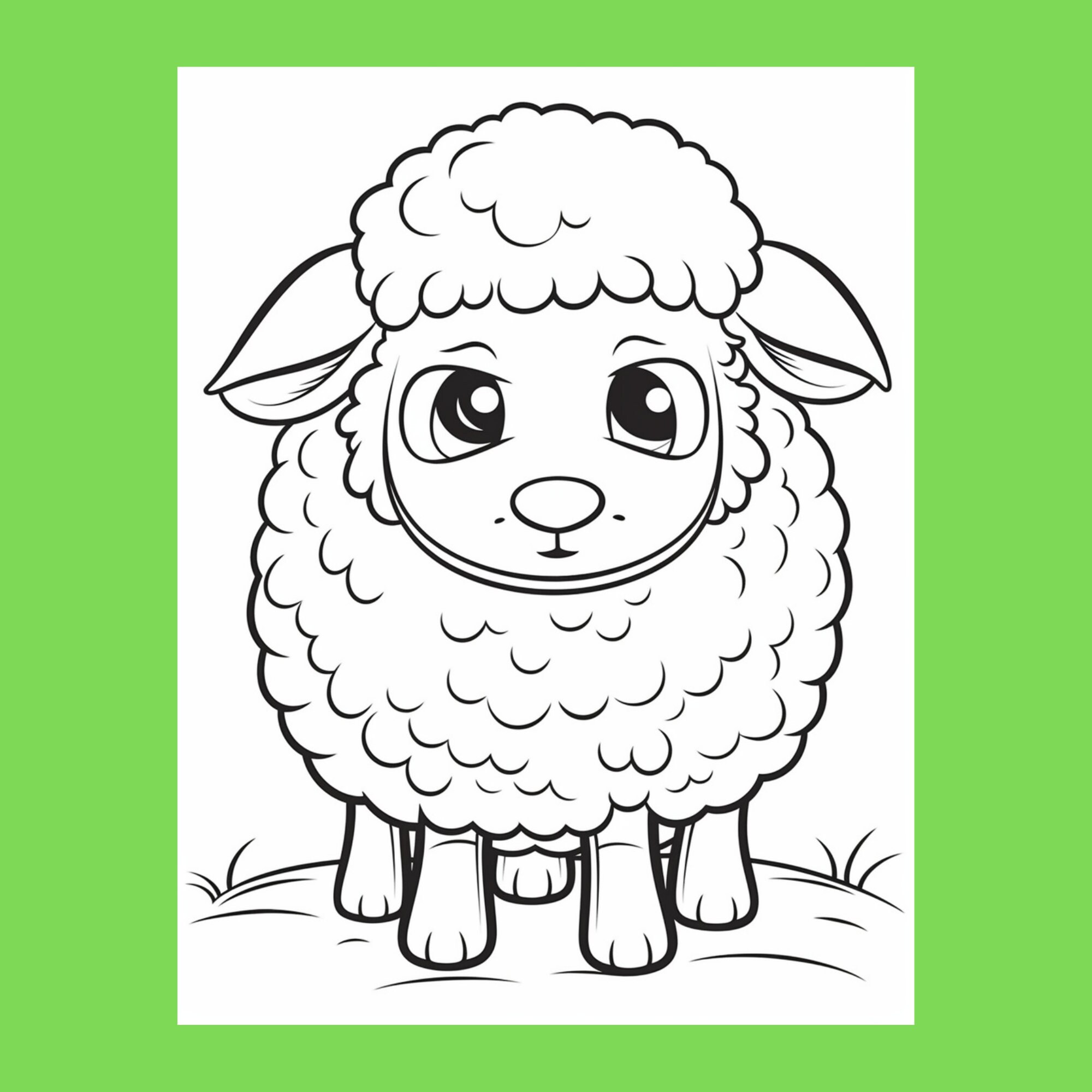 20 Printable Farm Animals Coloring Pages | Cute Farm Animals Coloring ...