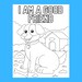 35 Affirmation Coloring Pages Printable Animal Affirmation Coloring ...