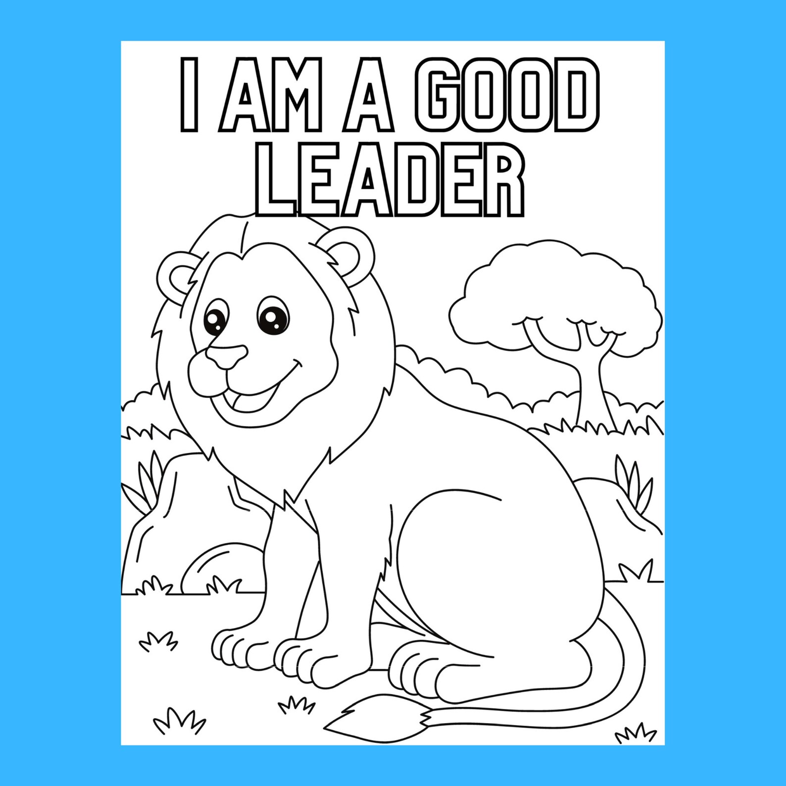 35 Affirmation Coloring Pages Printable Animal Affirmation Coloring ...