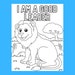 35 Affirmation Coloring Pages Printable Animal Affirmation Coloring ...