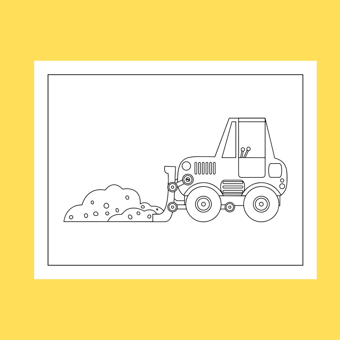 20 Printable Construction Vehicles Coloring Pages| Construction ...