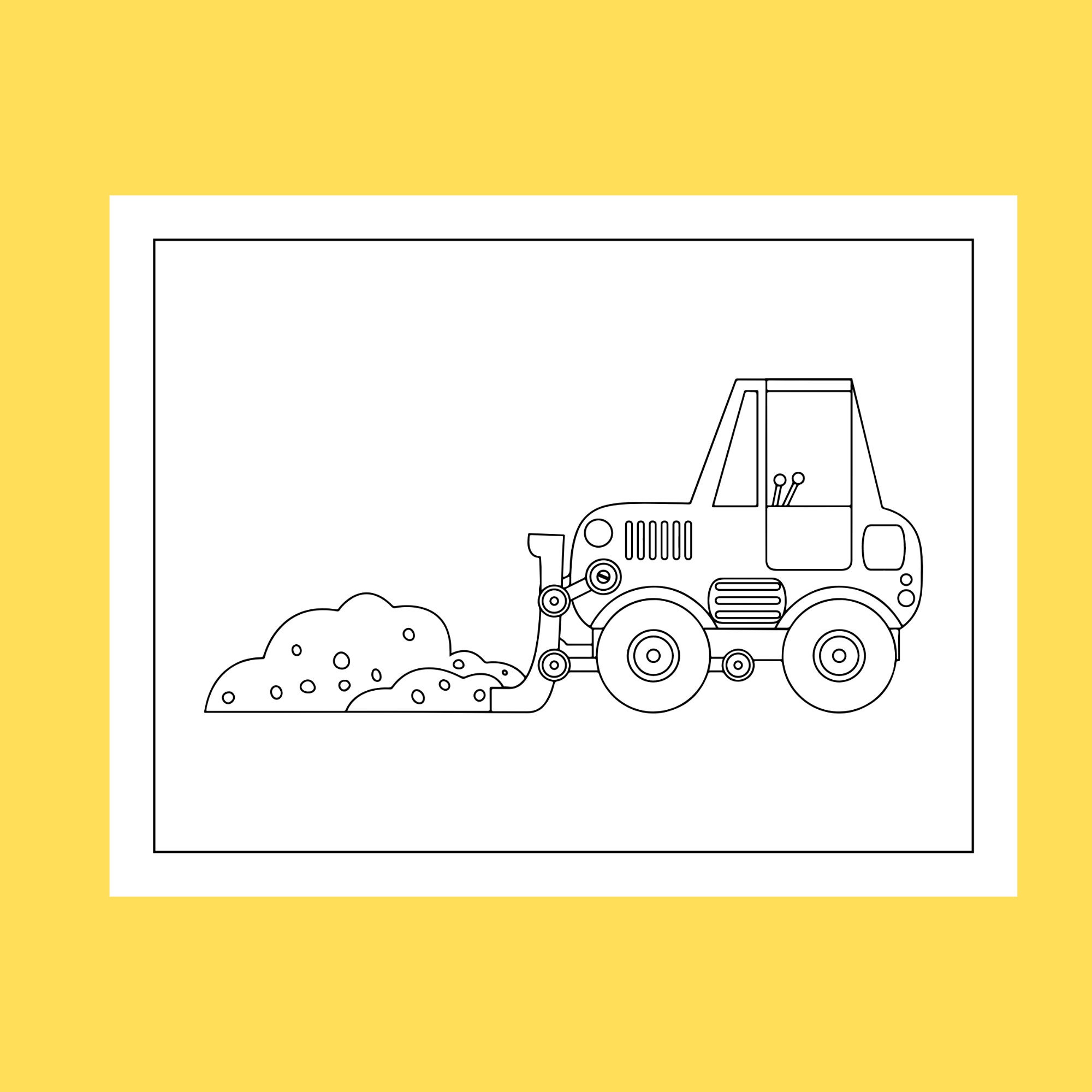 20 Printable Construction Vehicles Coloring Pages| Construction ...