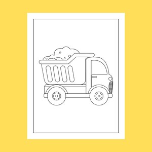 20 Printable Construction Vehicles Coloring Pages| Construction ...