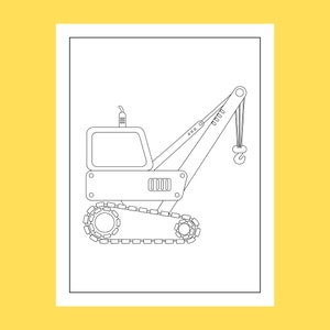 20 Printable Construction Vehicles Coloring Pages| Construction ...