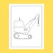 20 Printable Construction Vehicles Coloring Pages| Construction ...