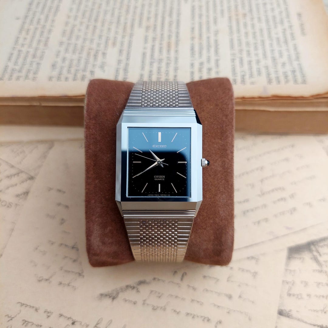 Ultra Rare Vintage Citizen Exceed Black Dial | Ultra-hard Alloys (UHA ...