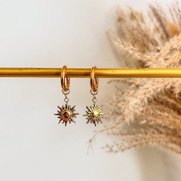 Creolen mit anhänger austauschbar - Etsy.de