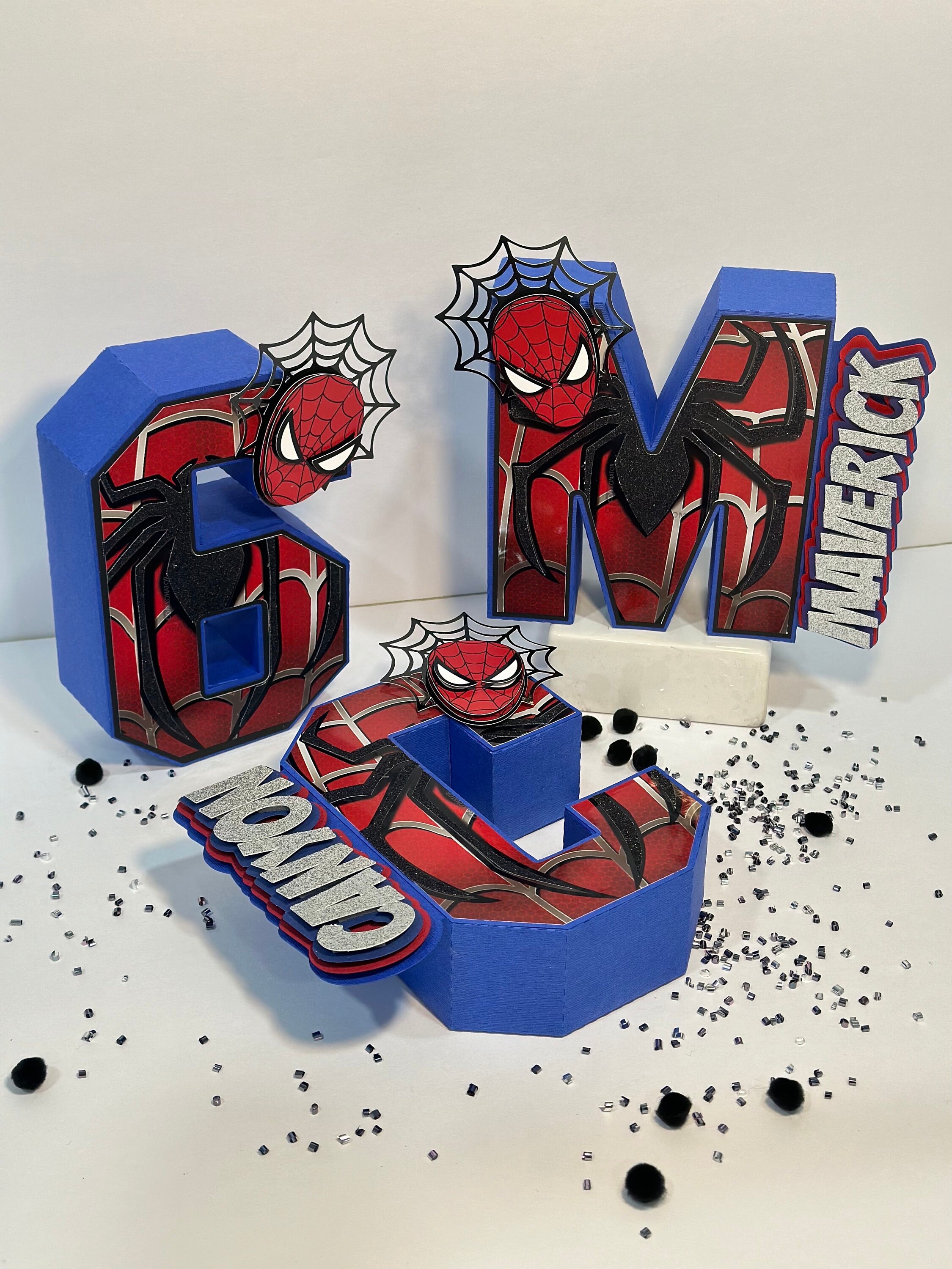 3d Letters, Personalized 3d Letter, Party Decoration, 3D Letters With ...