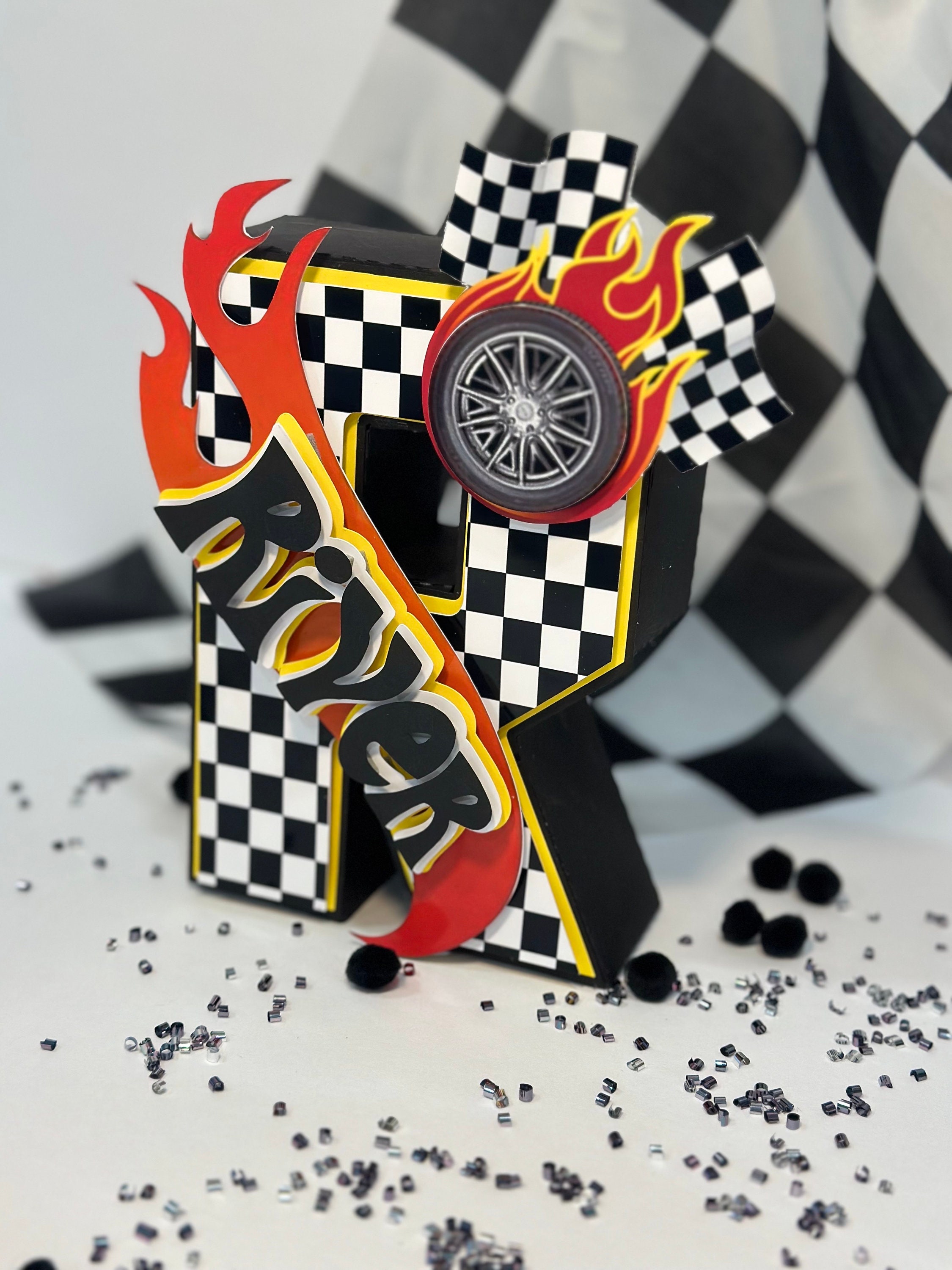 3d Letters, Personalized 3d Letter, Party Decoration, 3D Letters With ...