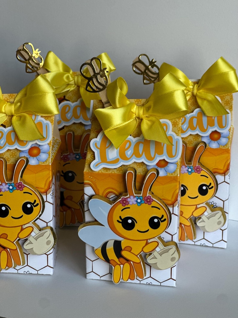 Pebbles Flintstones Favor Boxes: Birthday Party Decoration - Etsy