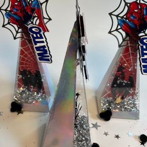 Spider Man Favor Box, Treat Box, Spiderman Theme , Box Baby Shower ...