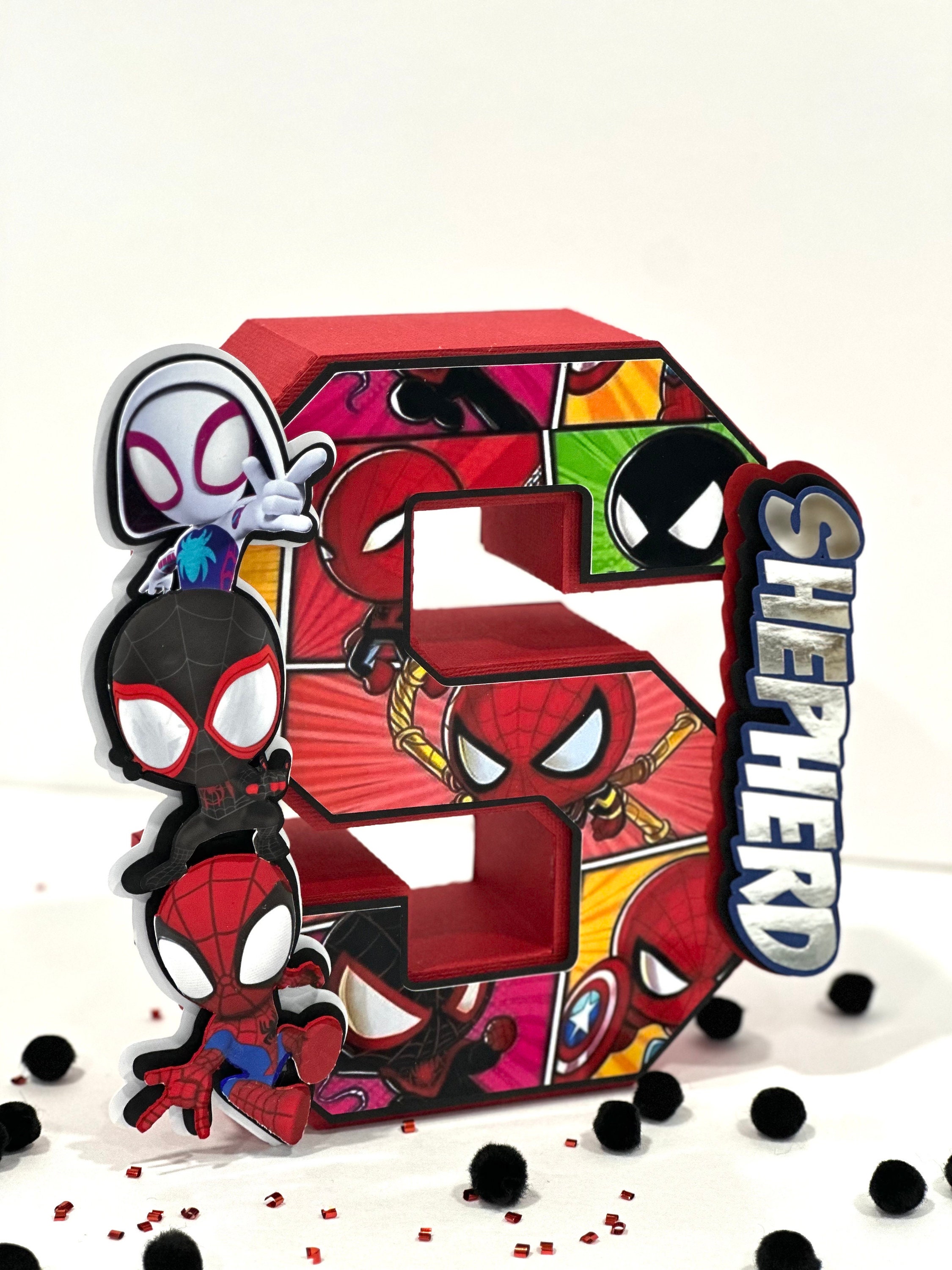 3d Letters, Personalized 3d Letter, Party Decoration, 3D Letters With ...