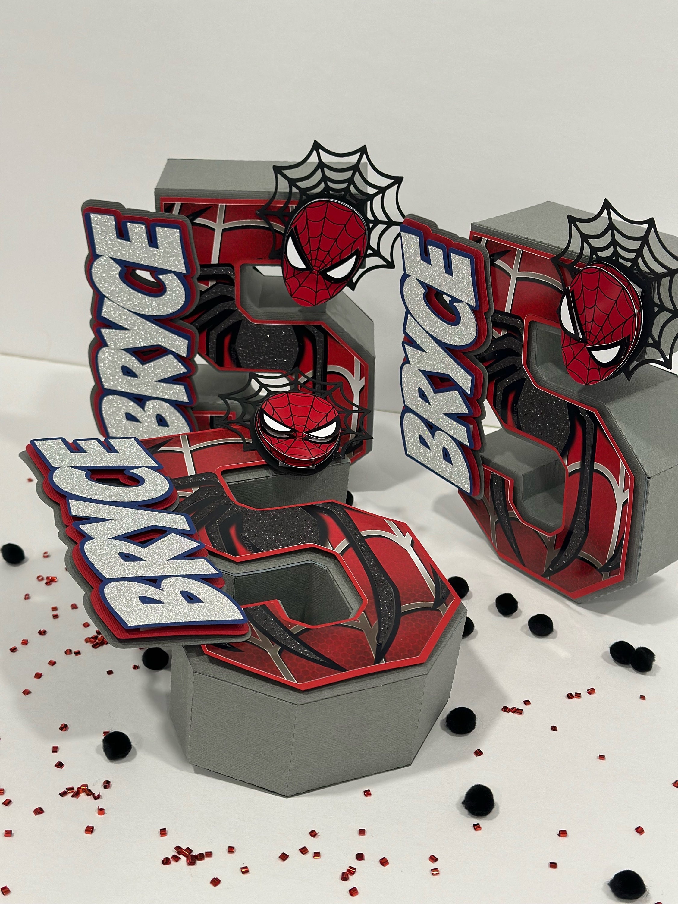 3d Letters, Personalized 3d Letter, Party Decoration, 3D Letters With ...