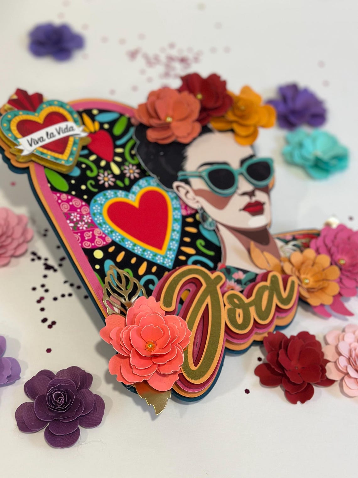 Handmade Frida Kahlo Cake Topper: Fiesta Party Decor - Etsy