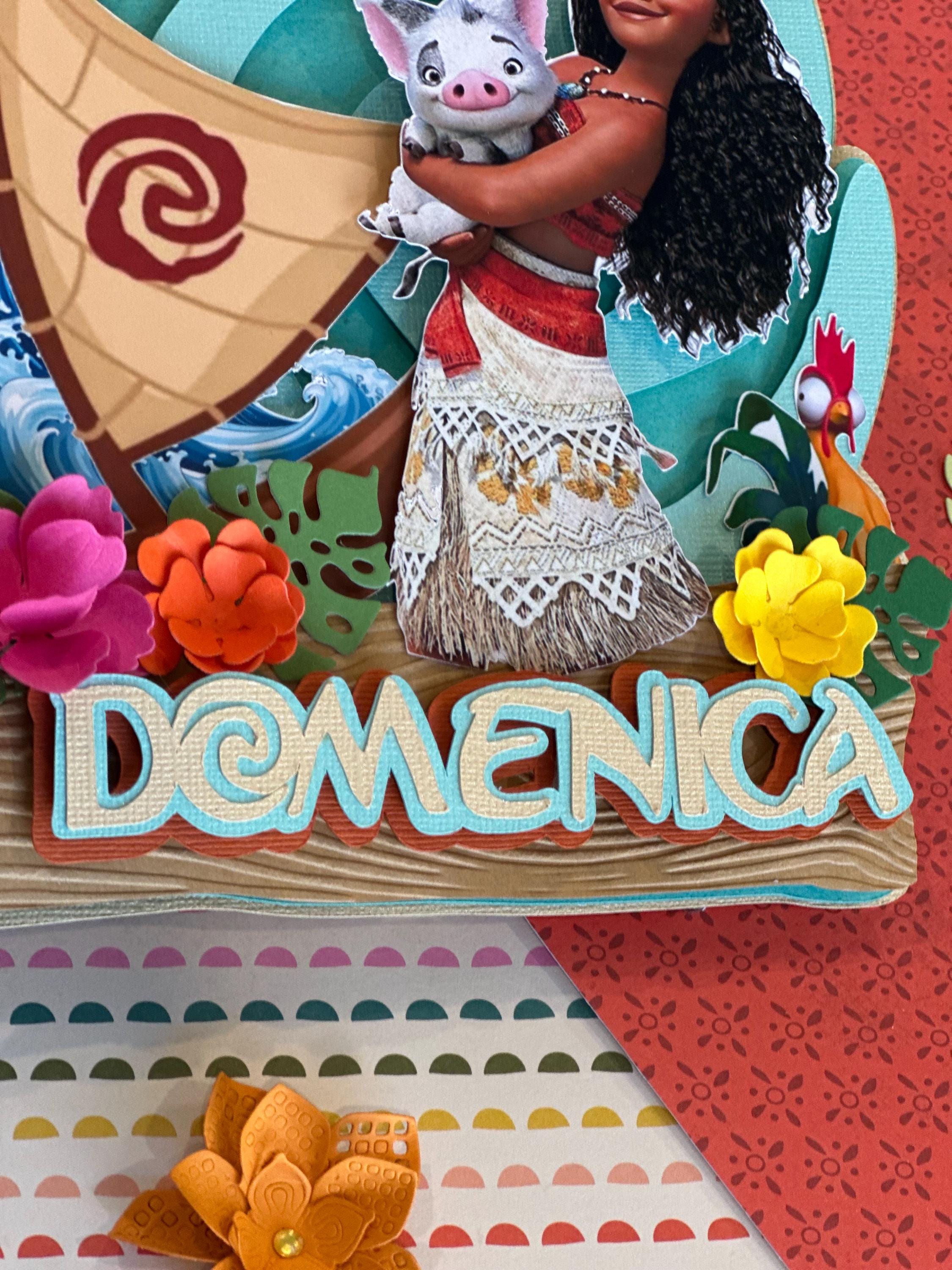 Handmade Moana Cake Topper: 3D Personalized Party Decor - Etsy