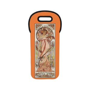 Alphonse Mucha "moet & Chandon Champagne White Star" - Wine Tote Bag - Etsy