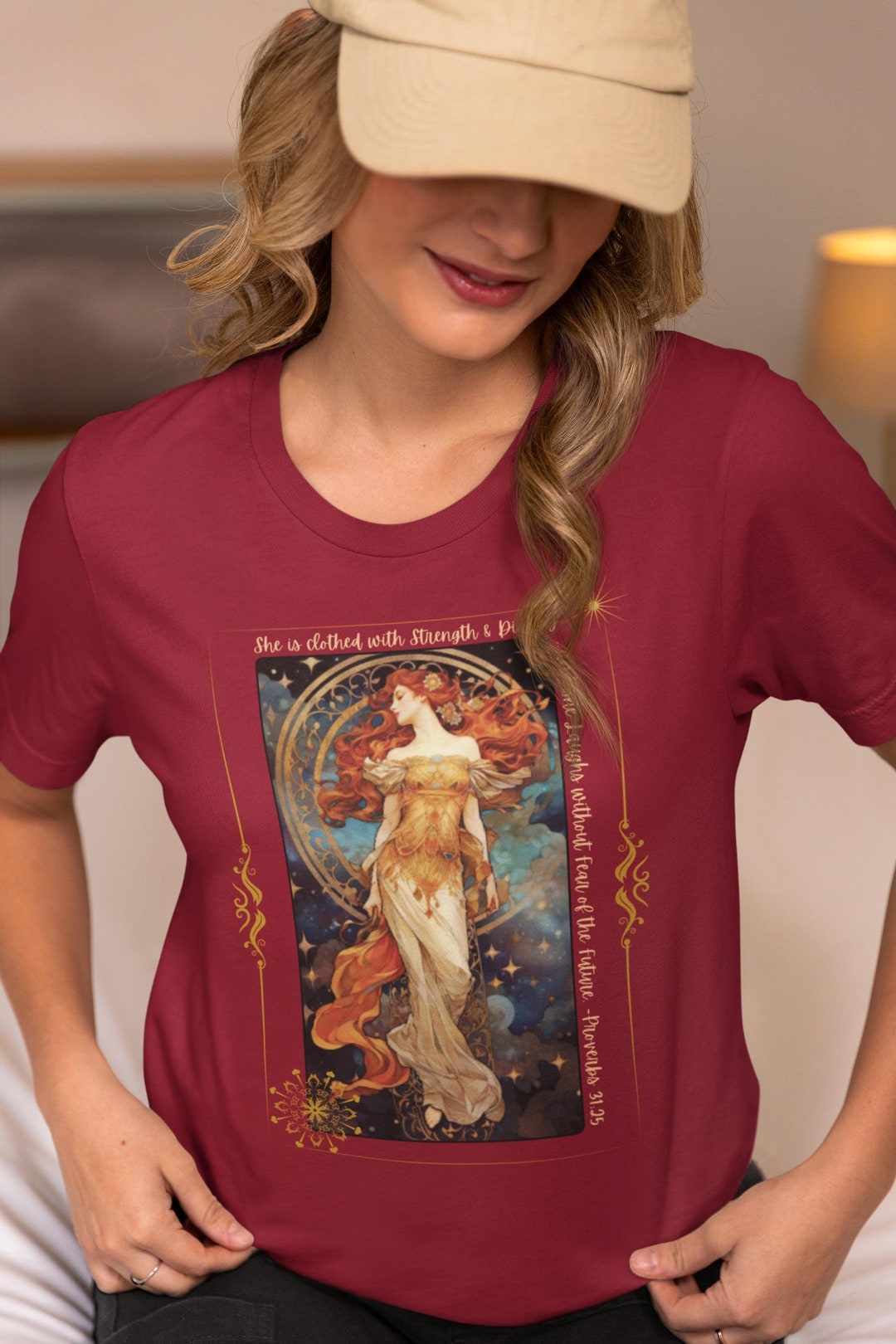 Alphonse Mucha 1890s Art for 'scripture for Women' Series (5) - Unisex ...