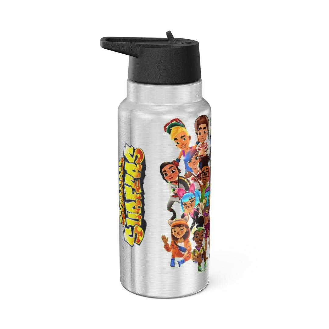 Subway Surfers in Stainless Steel Water Bottle, Standard Lid - Etsy