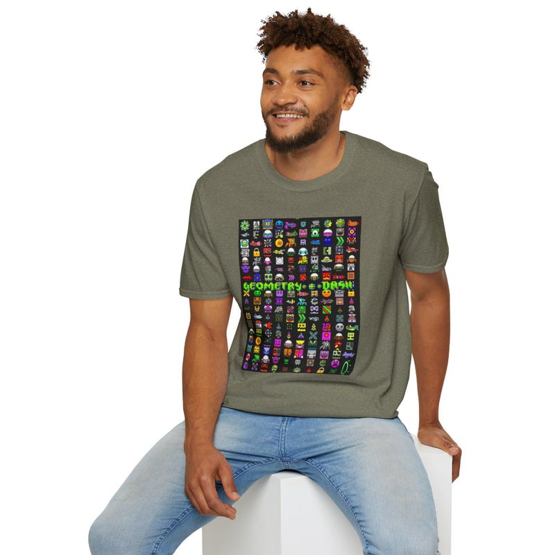 Geometry Dash Clothing - Etsy