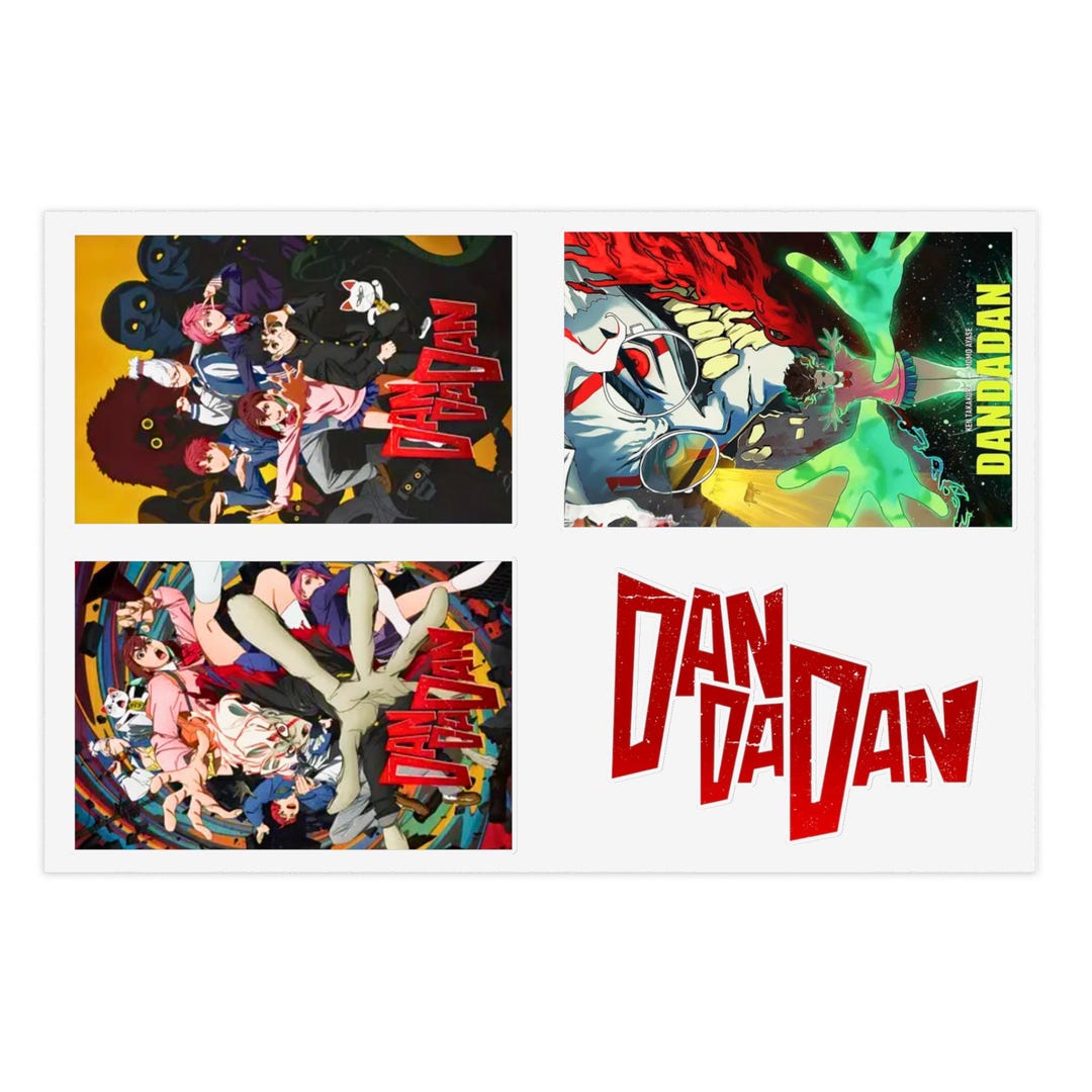 Dandadan Anime-themed Sticker Sheets, Perfect for Collectors, Gift for ...
