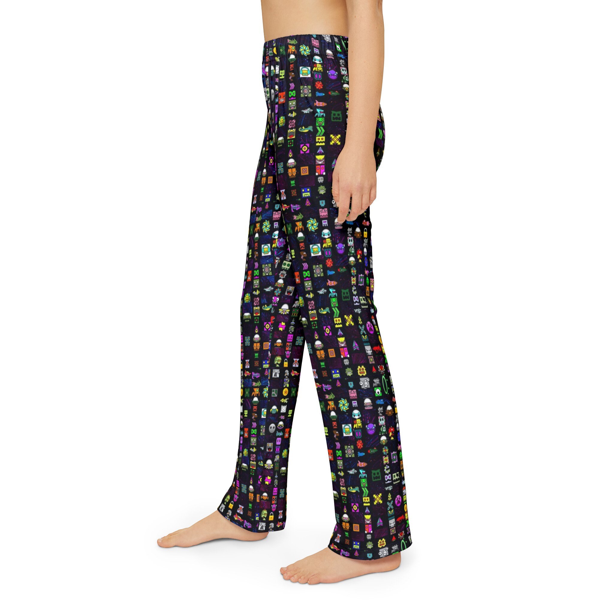 Geometry Dash Kids Pajama Pants AOP - Etsy