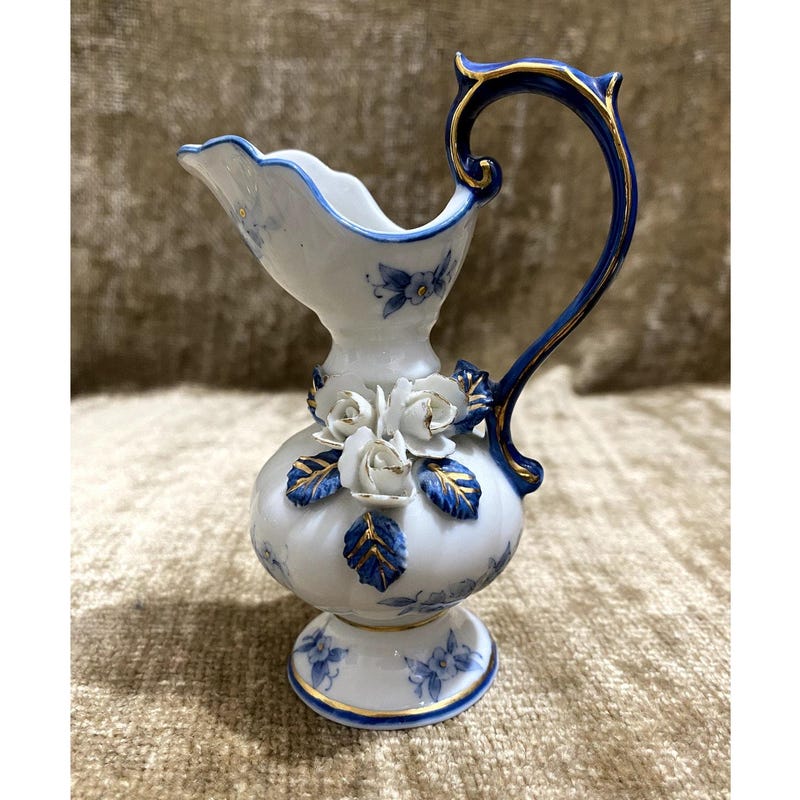 Pink Rose Pitcher - Etsy