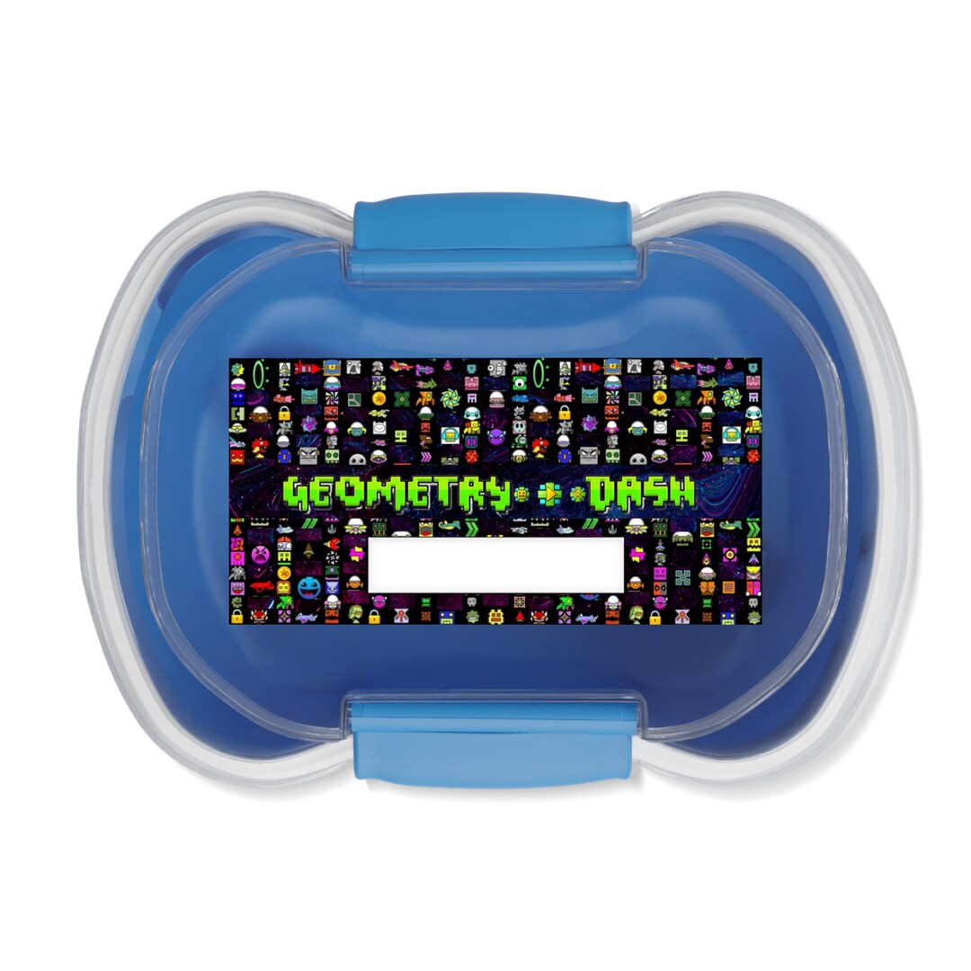 Geometry Dash - Two-tier Bento Box - Etsy