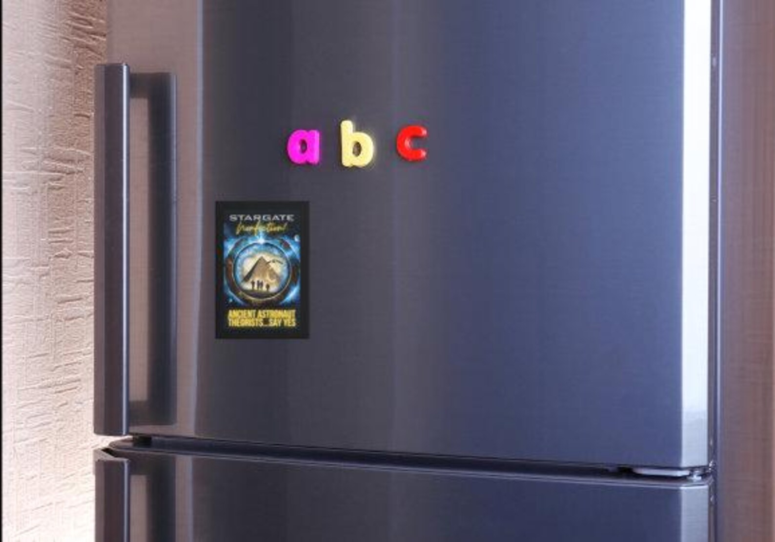 Stargate Ancient Astronaut Theorists Button Magnet, Vertical Rectangle ...