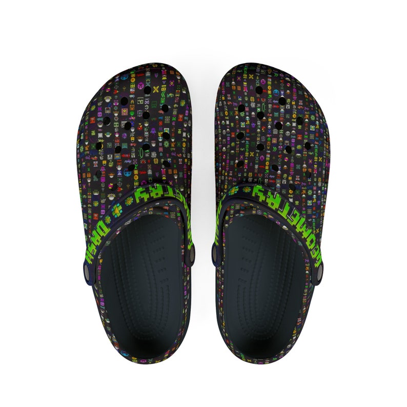 Geometry Dash EVA Foam Clogs AOP - Etsy Australia