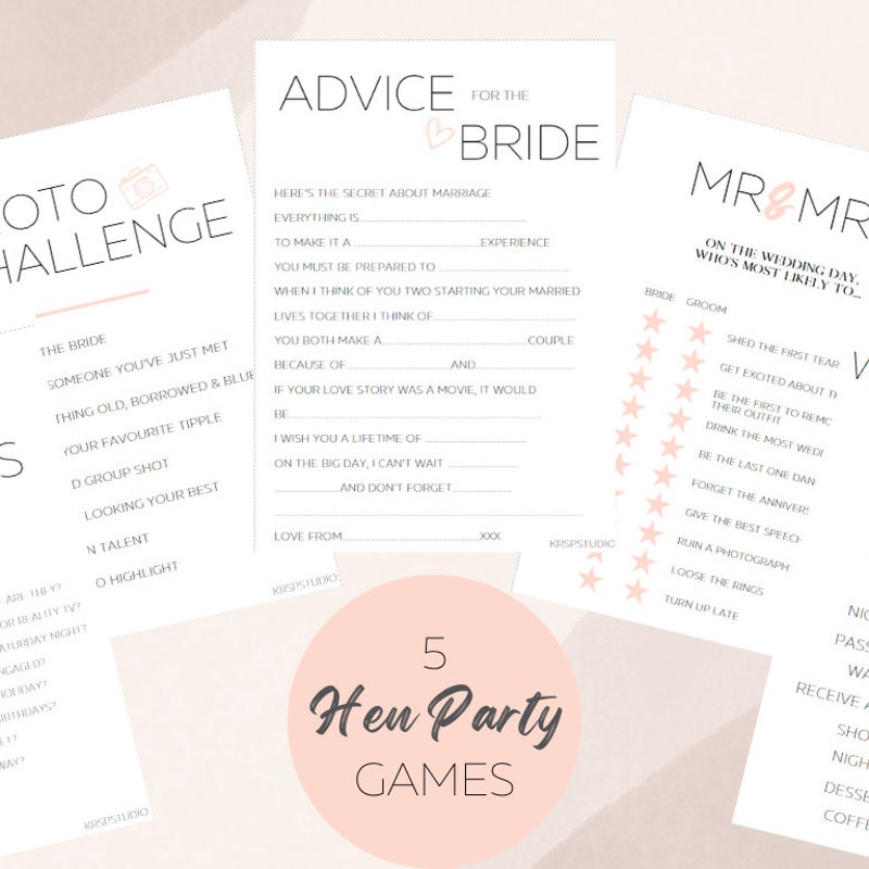 Hen Party - Etsy