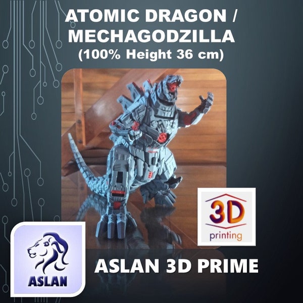 3d Printed Mecha Godzilla - Etsy Canada