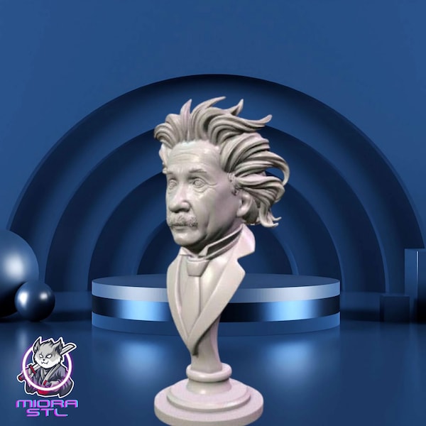 Einstein Figure Stl - Etsy
