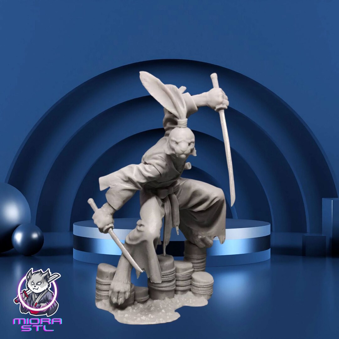 Bunny 3d Stl Rabbit 3d Stl Figure Anime Stl 3D Prints File - Etsy Canada