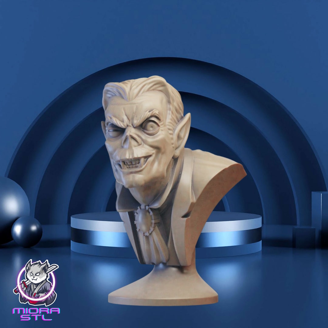 Smiling Vampire Stl Vampire 3d Figure 3D Prints File 3D - Etsy