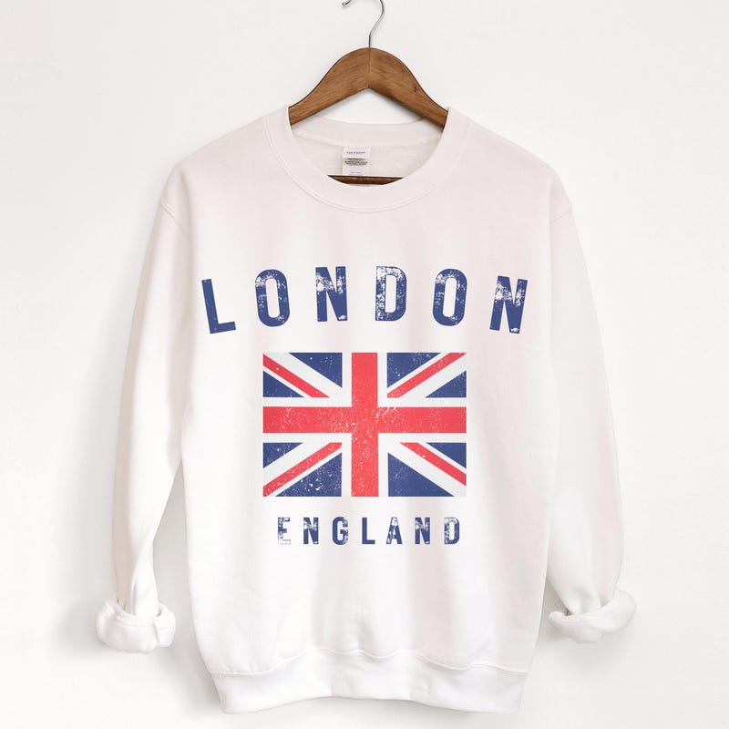 London Crew Neck Sweater - Etsy