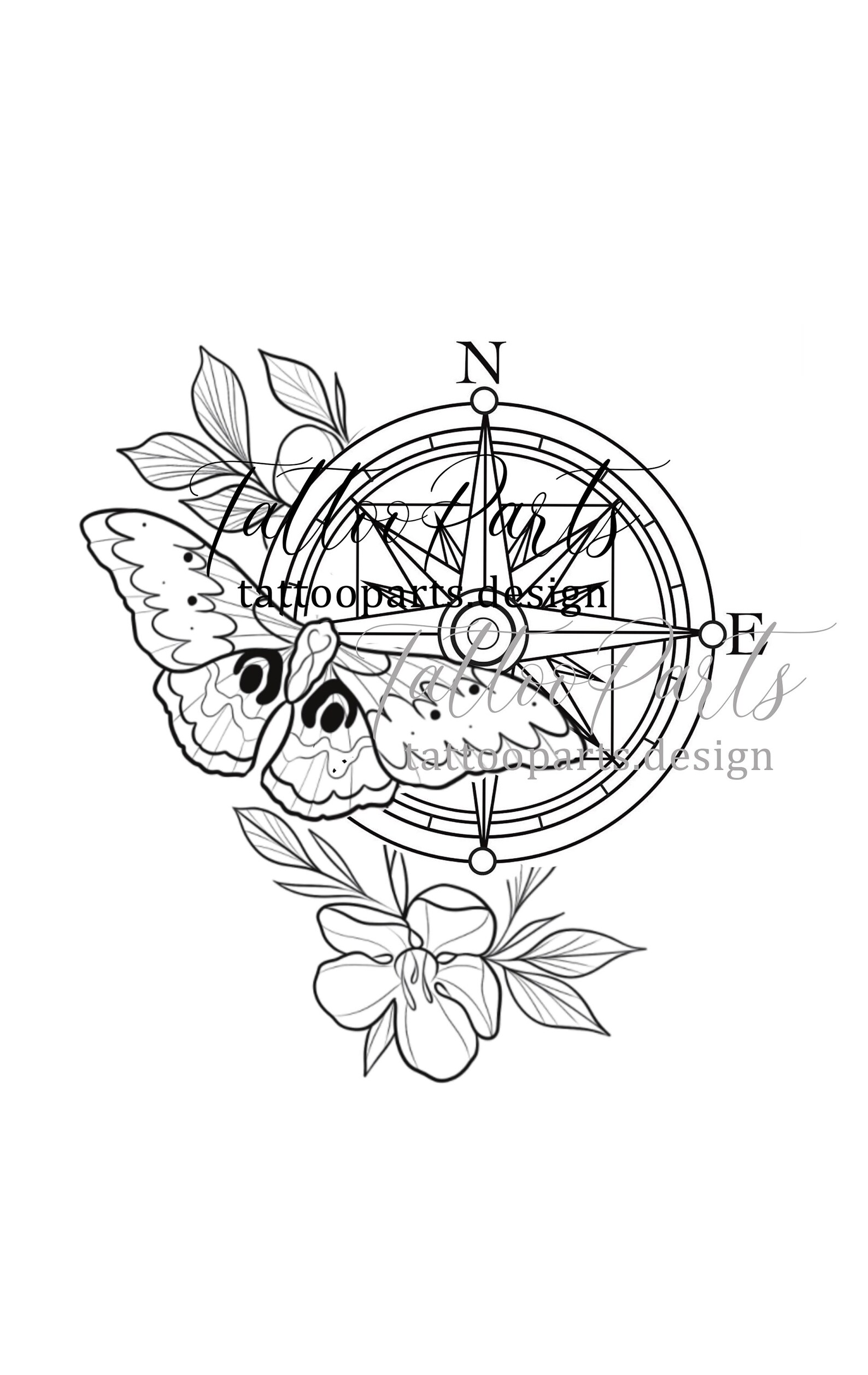 Butterfly Copass - Etsy