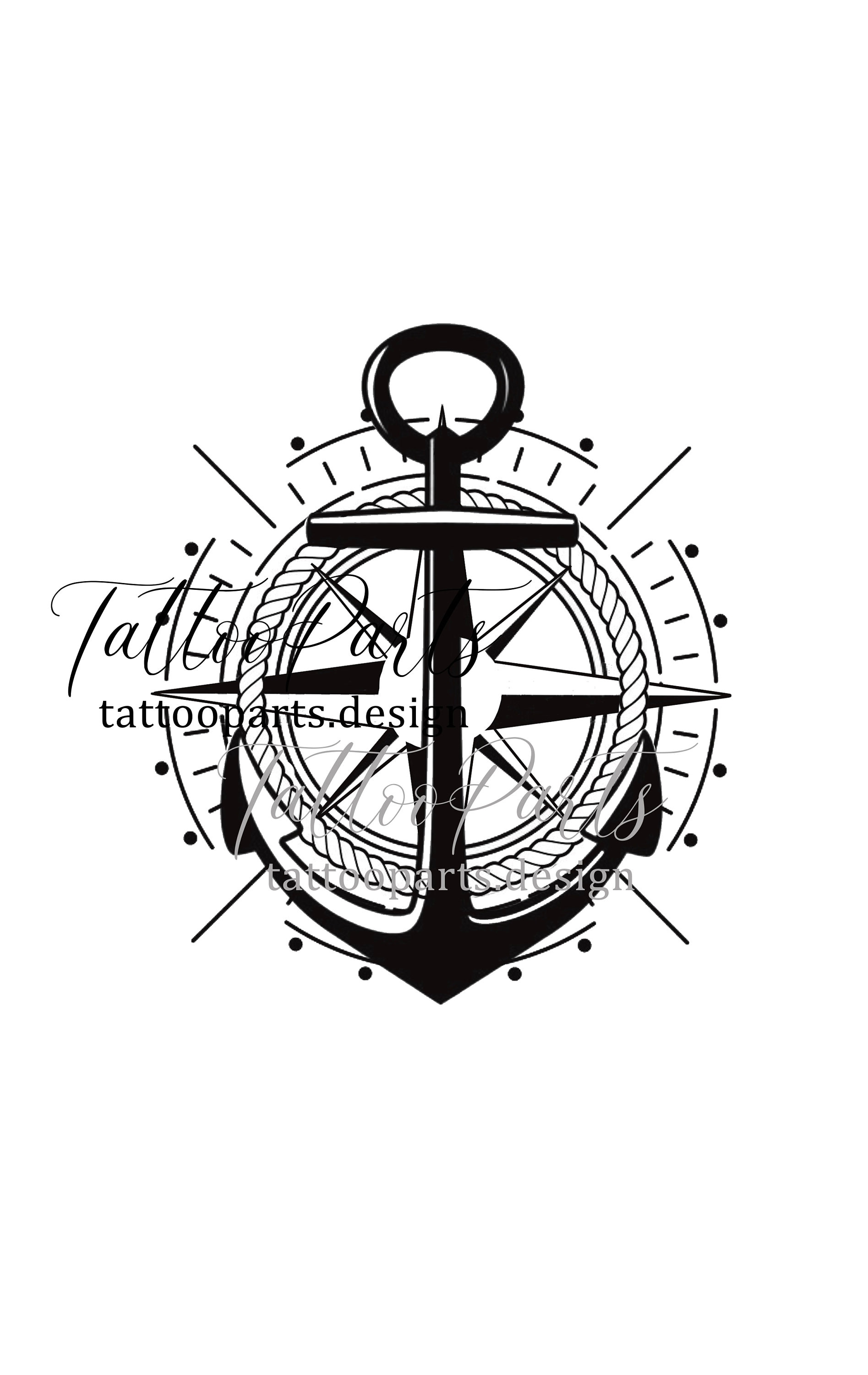 Compass And Anchor Tattoo Meaning