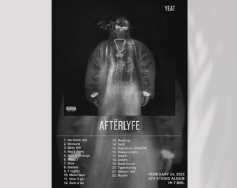 Digital Yeat Aftërlyfe Poster! - Etsy