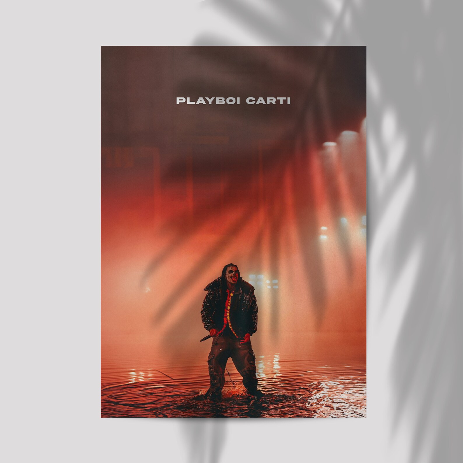 Playboi Carti Poster Concert Poster Poster Roomdecor Digital Download ...