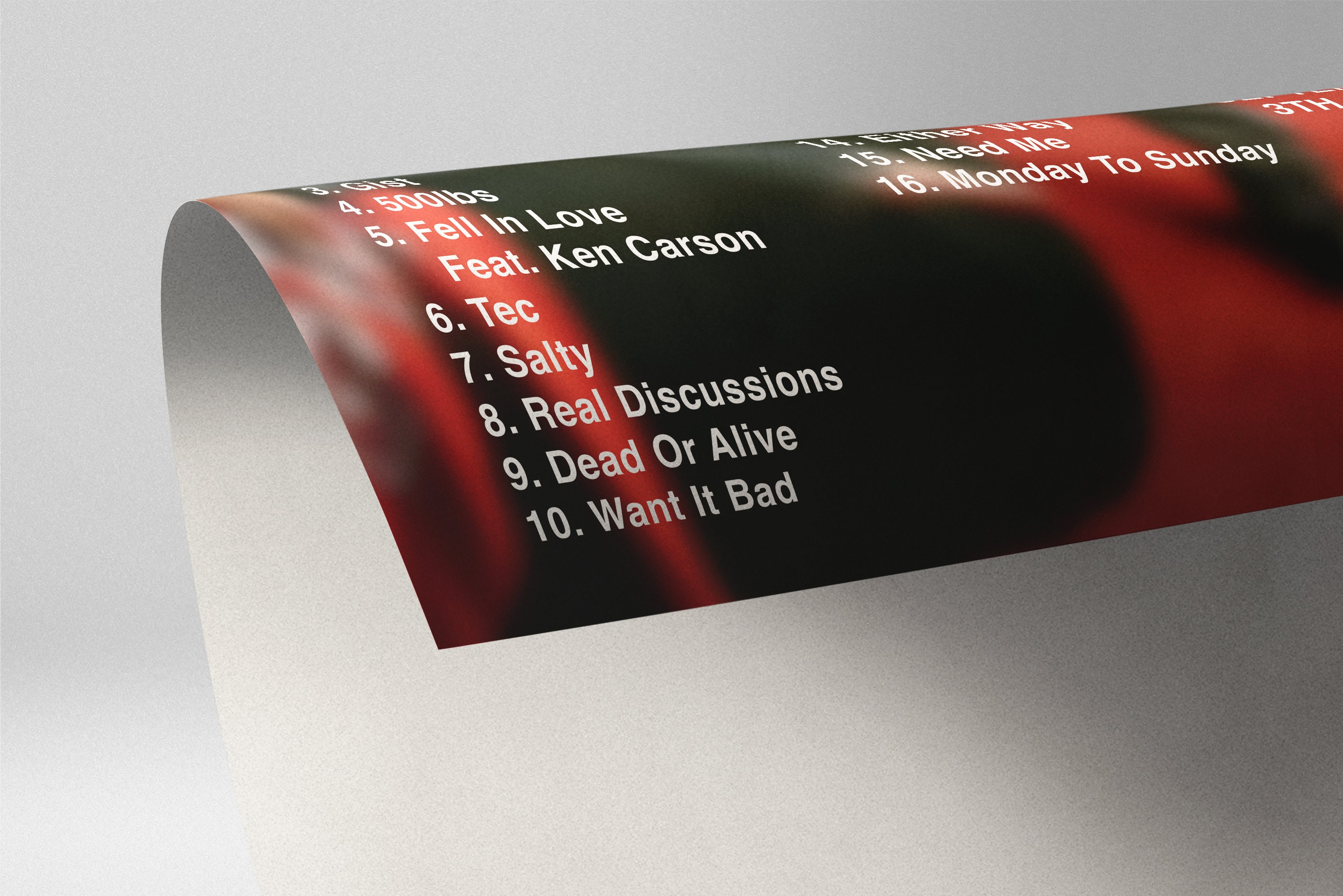 Lil tecca - TEC | Album Poster | Walldecor | Lil tecca Poster ...