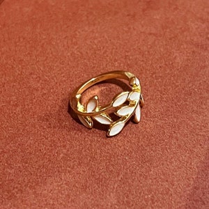 Palestine Olive Vines Rings Pearl Color Palestinian Accessories ...