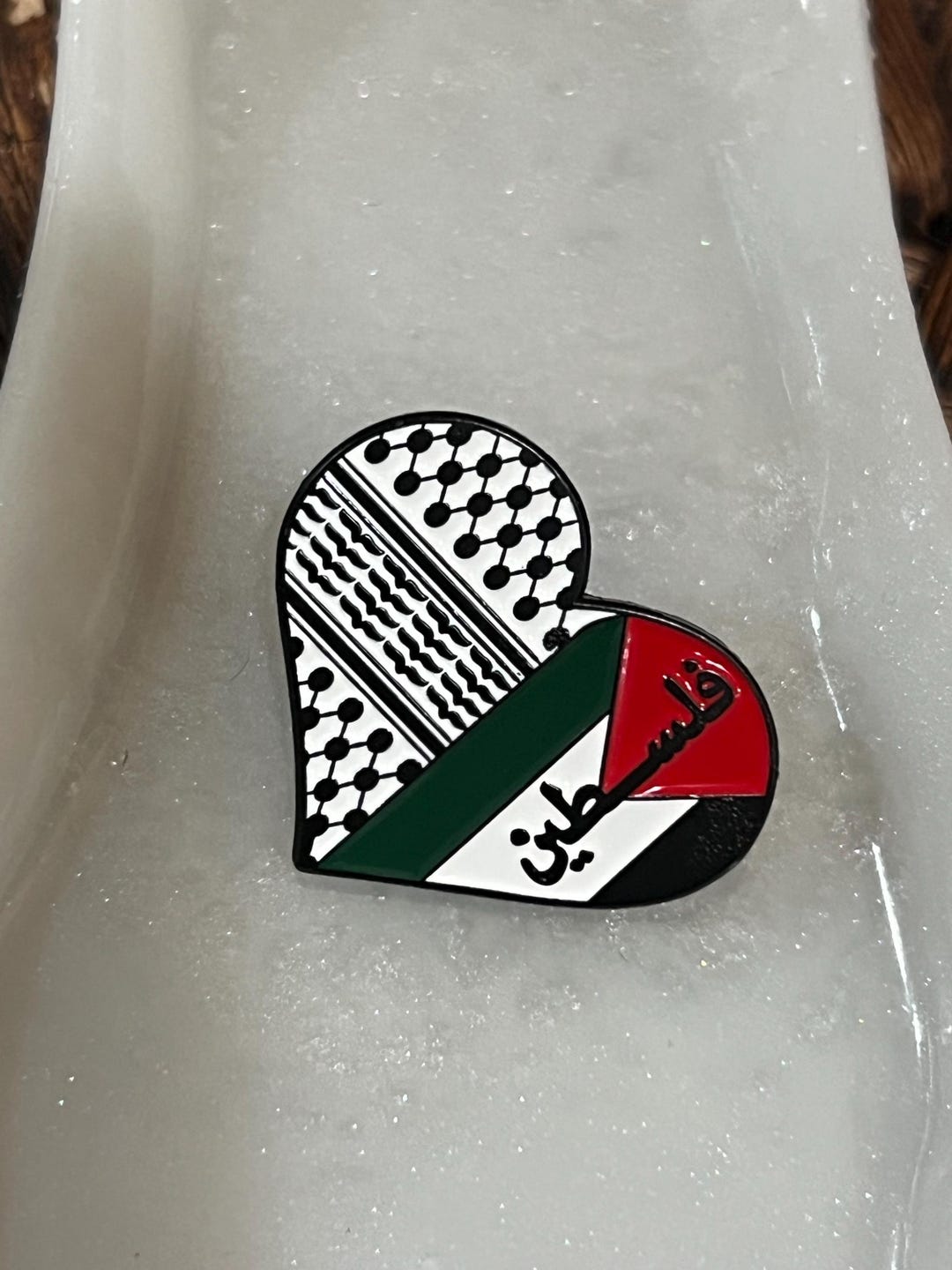 Palestine Pin Palestinian Pin Palestine Heart Pin Palestinian ...