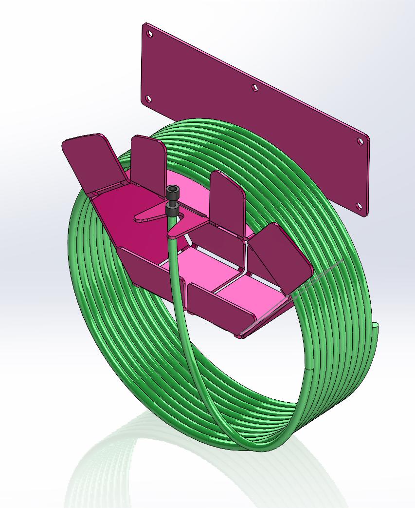 Air Hose, Cord Holder DXF Plasma Cutting File, Extension Cable Rack ...
