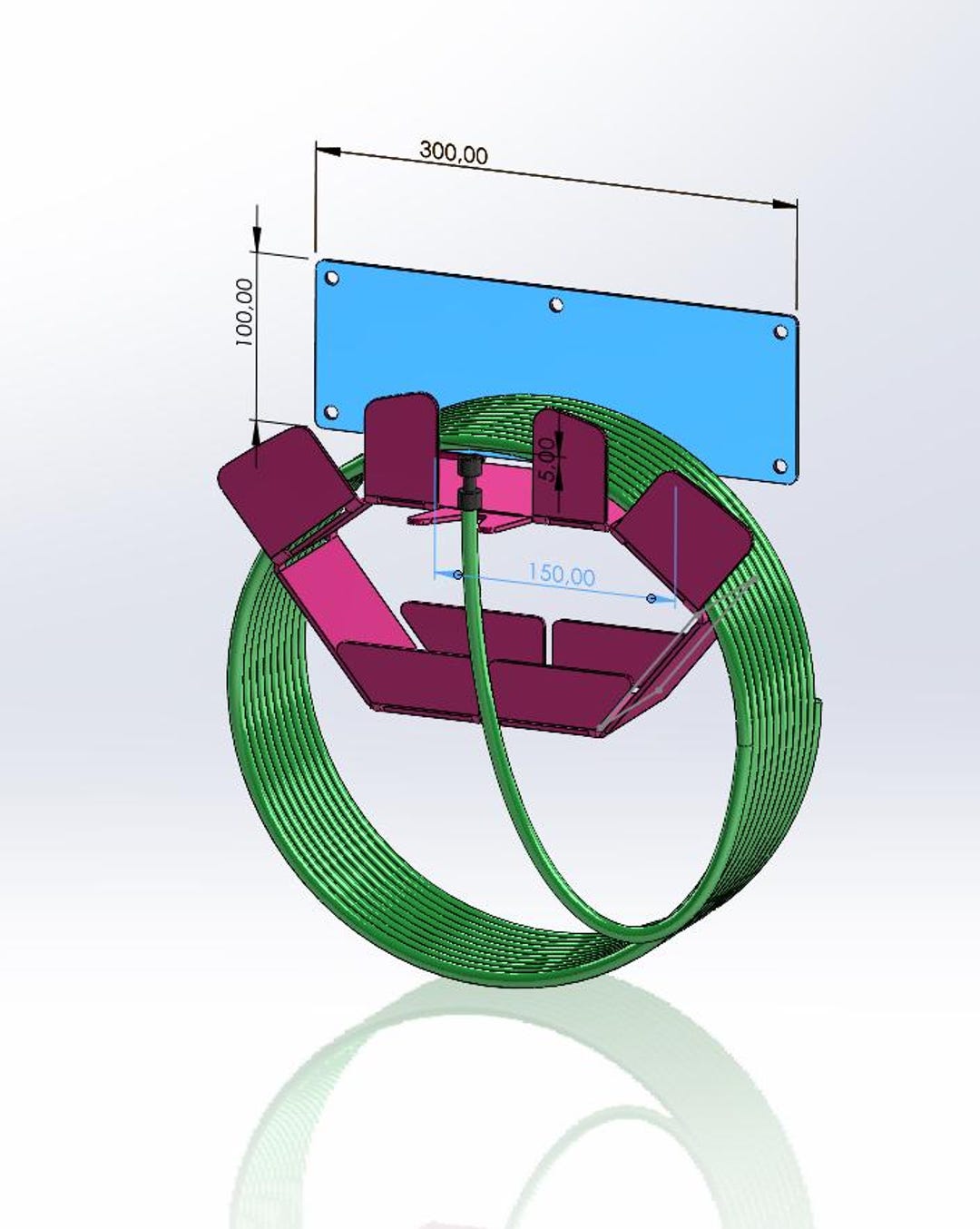 Air Hose, Cord Holder DXF Plasma Cutting File, Extension Cable Rack ...